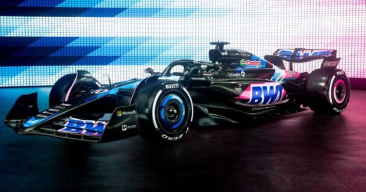 Alpine show off 2024 F1 livery with two eye-catching new designs ...