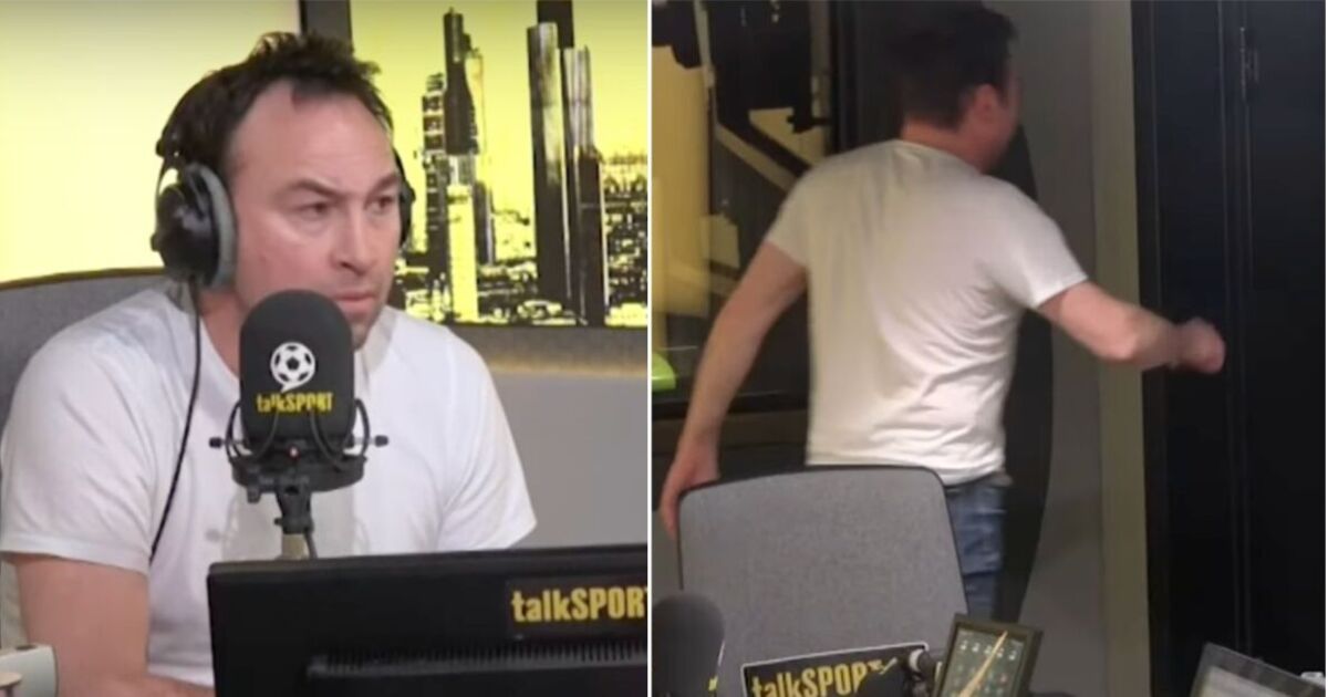 TalkSPORT host furiously walks out live on air after Chelsea Carabao ...