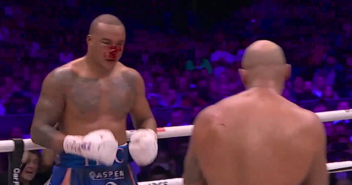 Wardley battles gruesome injury in Frazer Clarke draw as ring soaked in ...