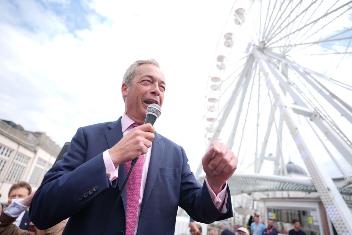 Tory vote collapse so bad Labour argue only they can beat Farage in ...