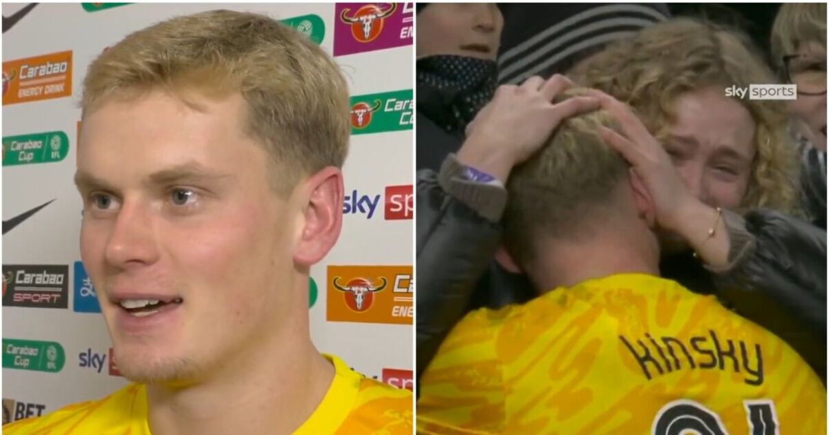 Tottenham new boy Kinsky in heart-warming interview after family sob in ...