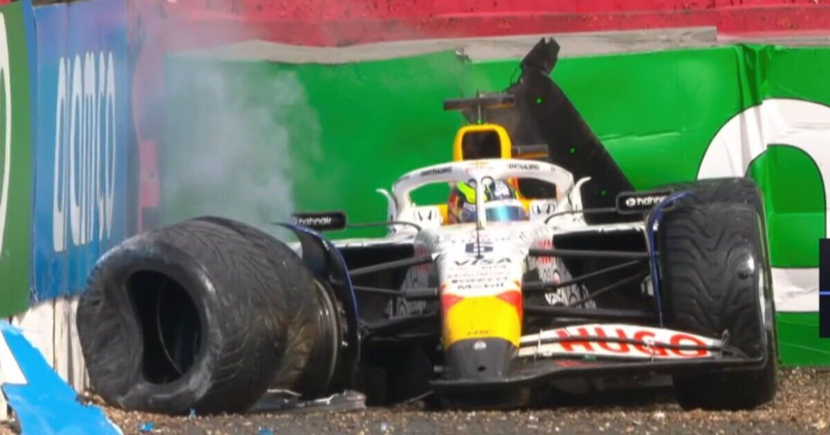 F1 LIVE: Big Hadjar crash with four drivers out of chaotic British ...