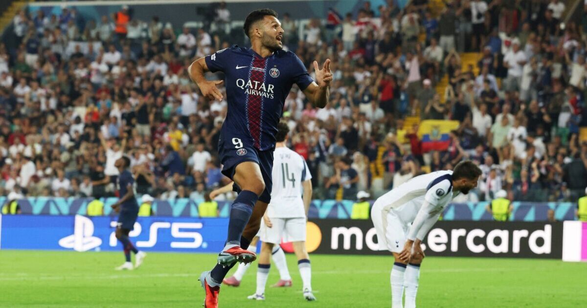 Tottenham lose UEFA Super Cup on penalties to PSG after letting 2-0 ...