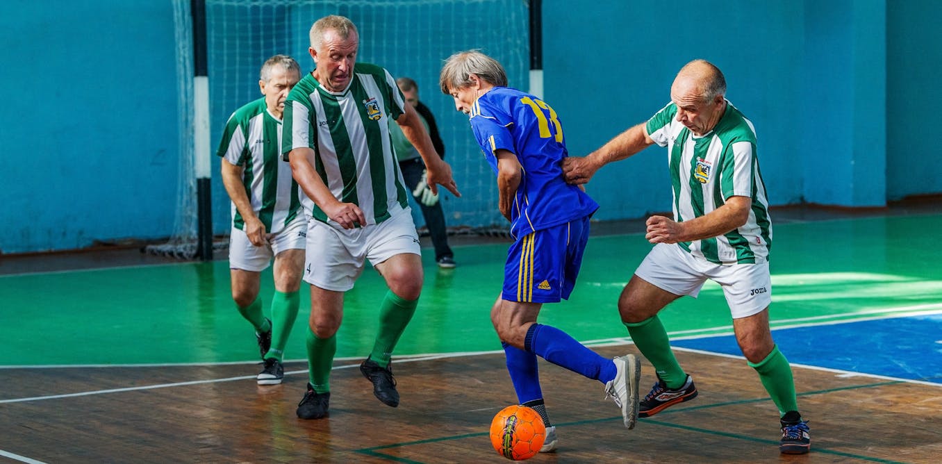 How walking football is helping older adults stay fit, connected and ...