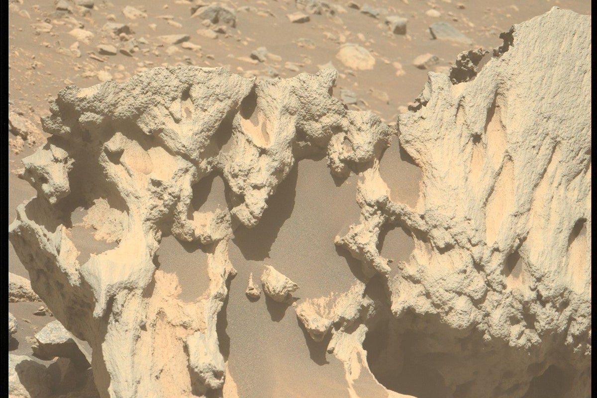 Not of this world: Mystery as NASA discovers ‘sculpted’ alien rock on ...