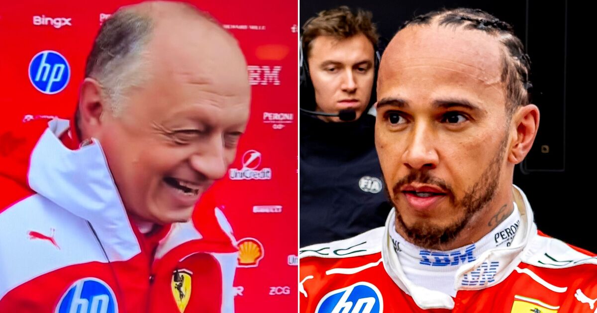 Ferrari boss coins new nickname for Lewis Hamilton and can’t stop ...